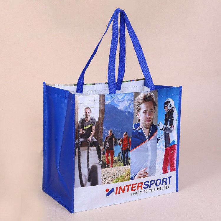 Kantong Kain Laminasi PP Tercetak Dengan Logo Kantong Beli Kain BOPP ...